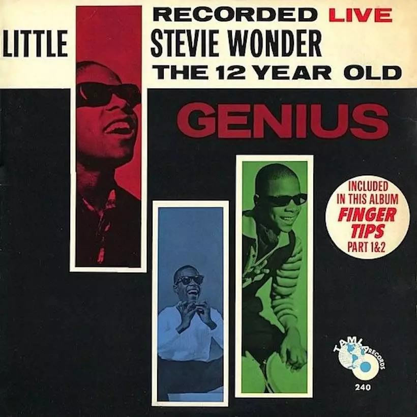 Arte de Stevie Wonder 'The 12 Year Old Genius' - Cortesia: UMG