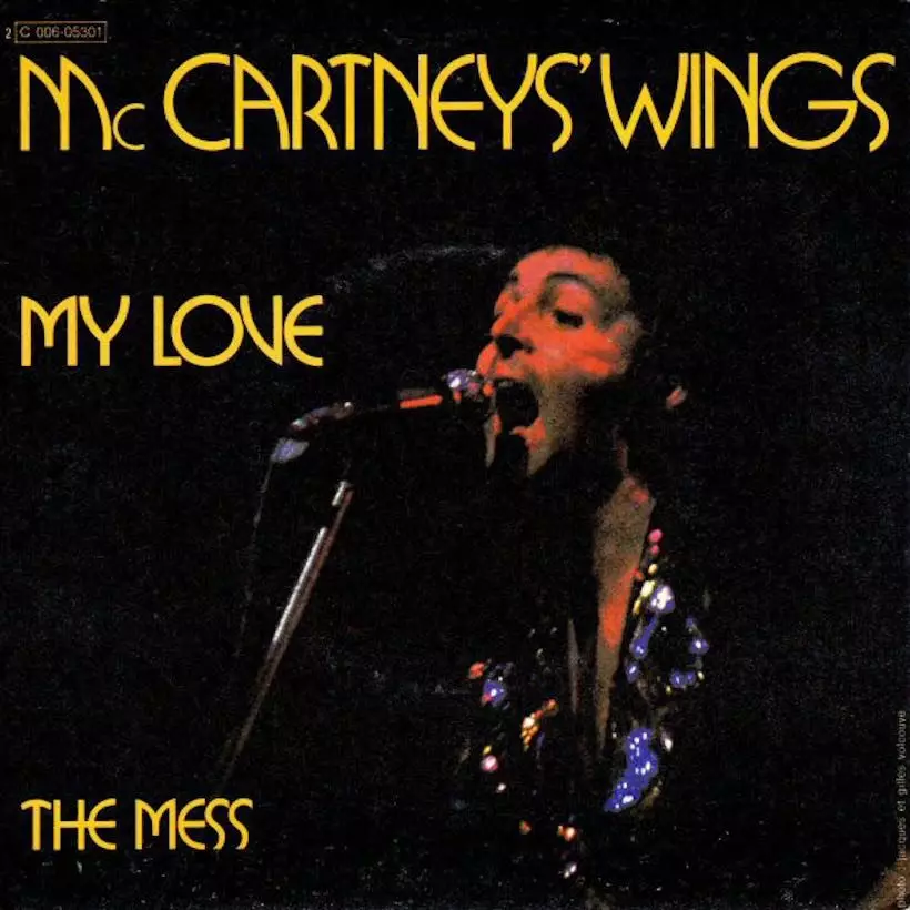 Paul McCartney und Wings „My Love“-Artwork – mit freundlicher Genehmigung: UMG