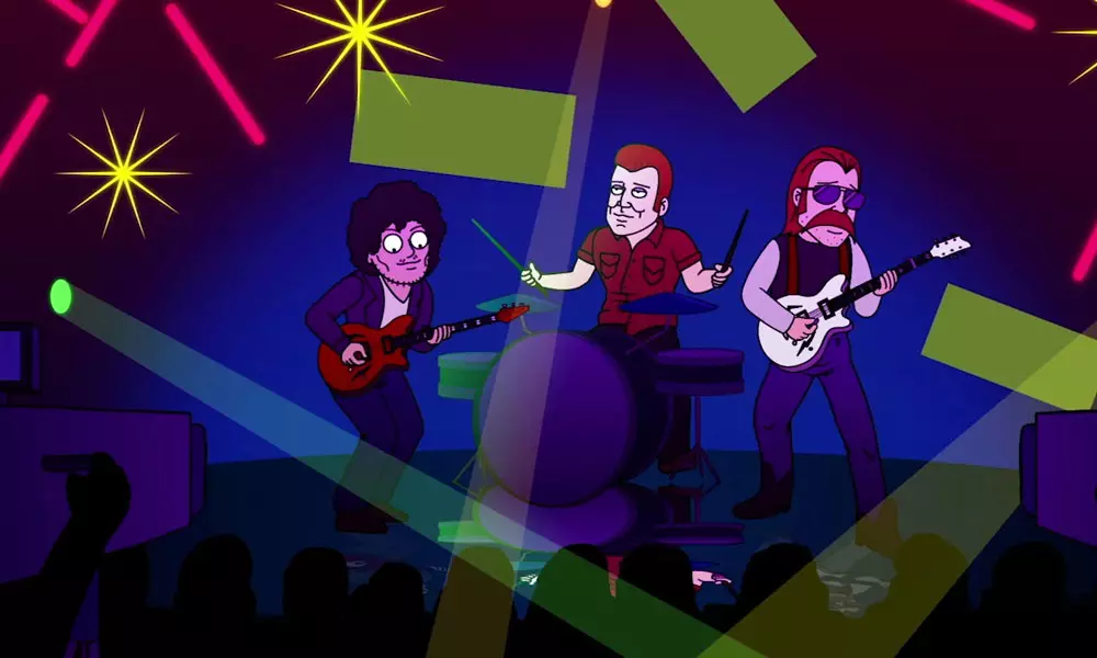 Mira a Jesse Hughes ir máis aló do autobús nun novo vídeo animado