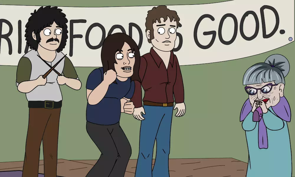 Mira a George Thorogood Go Beyond The Bus nun novo vídeo animado