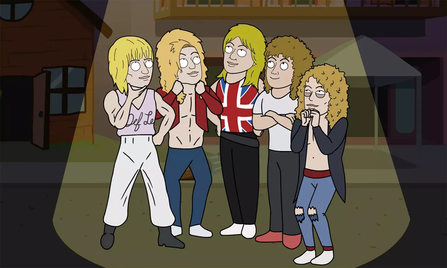 Def Leppard Star នៅក្នុងវគ្គចុងក្រោយនៃ 'Beyond The Bus'