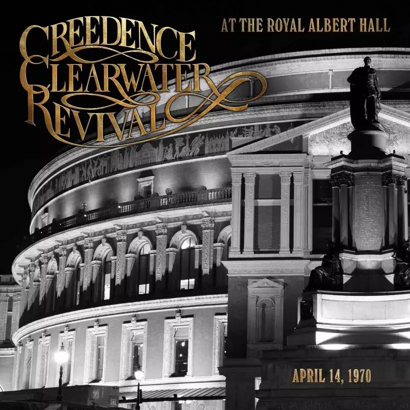 'Creedence Clearwater Revival at the Royal Albert Hall' çizimi - Craft Recordings'in izniyle