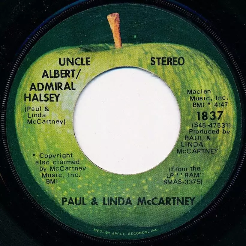Paul McCartney Solo Onkel Albert/Admiral Halsey