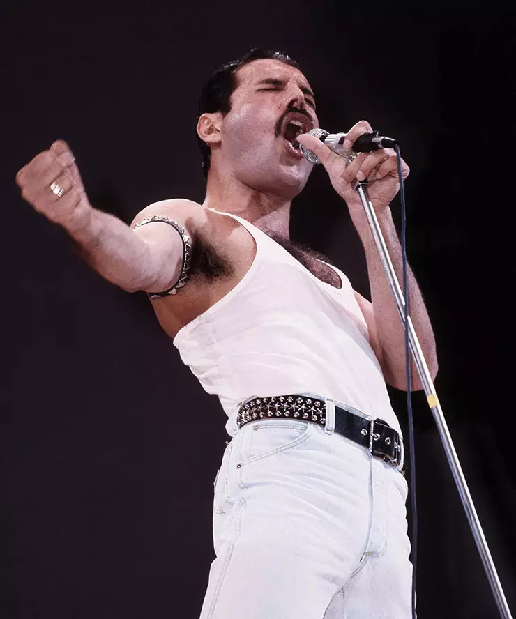 Freddie Mercury by Live Aid