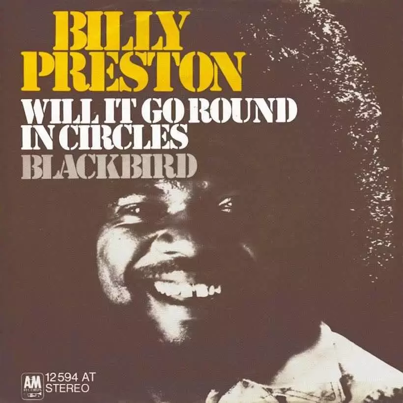 比利·普雷斯頓 (Billy Preston) 的“它會繞圈子”藝術作品 - 禮貌：UMG