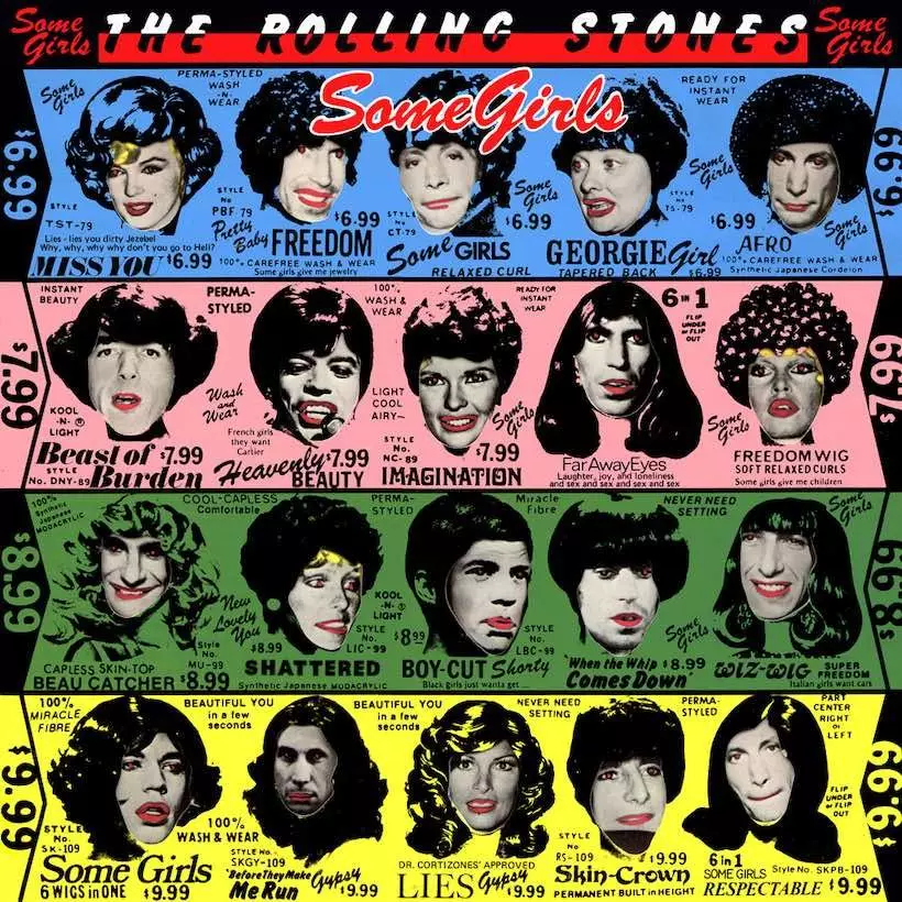 Rolling Stones 'Some Girls' listaverk - Með leyfi: UMG