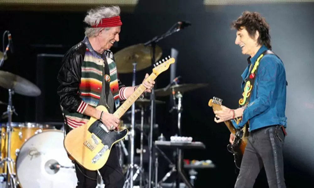 Ronnie Wood Rolling Stones készletlisták