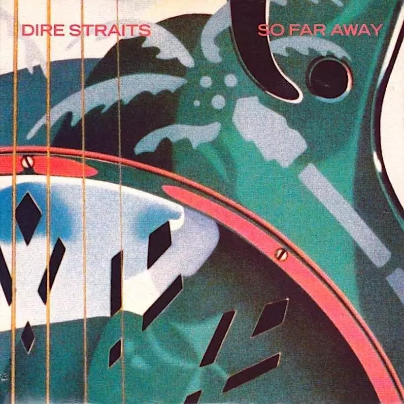Dire Straits 'So Far Away'-kunswerk - Met vergunning: UMG