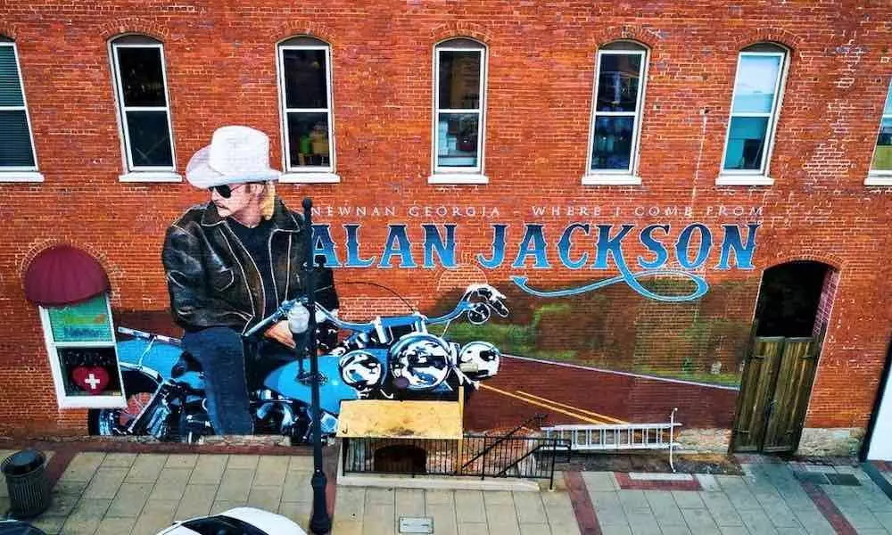 Alan Jackson Wandbild mit freundlicher Genehmigung von Alan Jackson