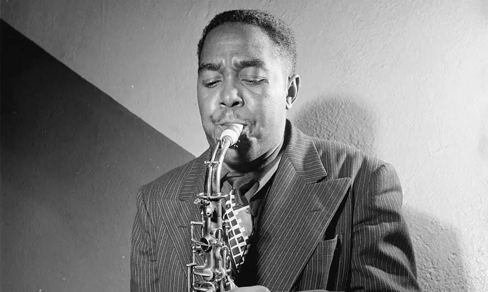 Charlie Parker Carnegie Hall ca. 1947 met dank aan William P Gottlieb/Ira en Leonore S Gershwin Fund Collection, Music Division, Library Of Congress