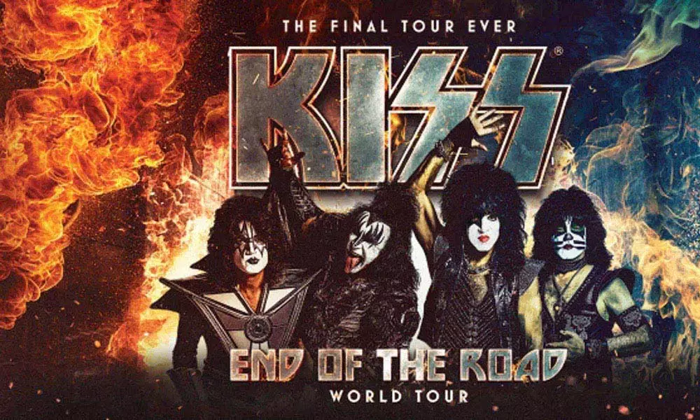 KISS'Ambitious End of the Road Stage 'ਤੇ ਵੀਡੀਓ ਪੇਸ਼ਕਸ਼ ਦੇਖੋ