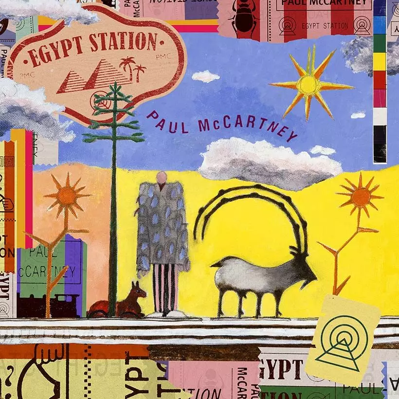 Billboard sa Egypt Station nga si Paul McCartney