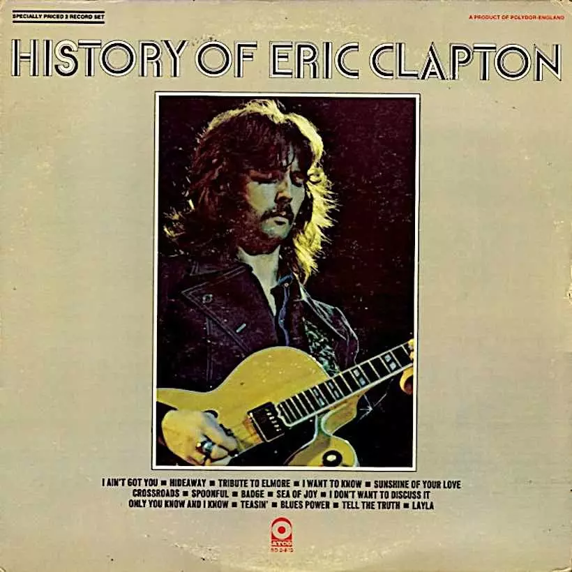 'History of Eric Clapton' listaverk - með leyfi: UMG