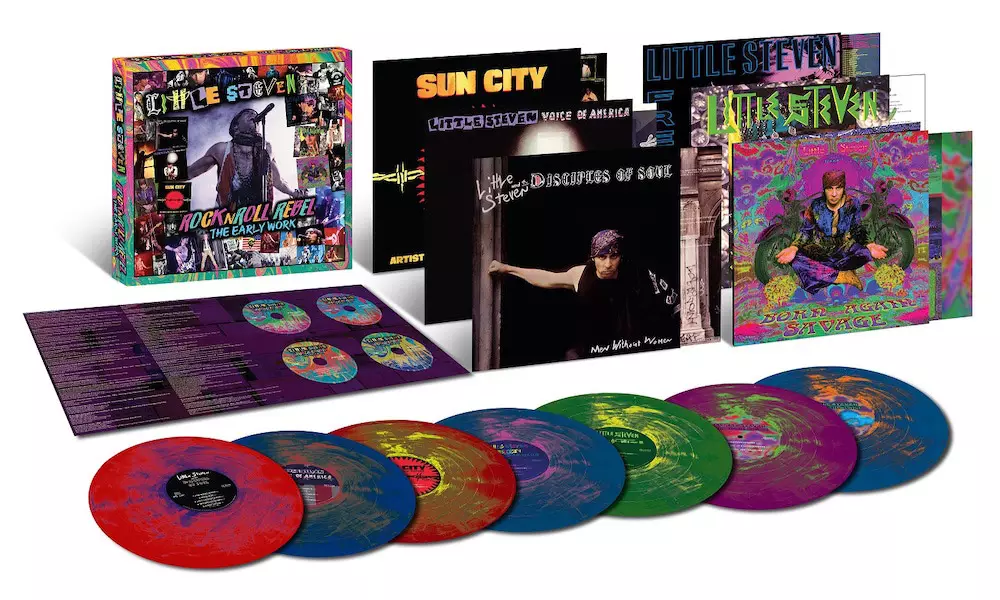 ليتل ستيفن يطلق مجموعة Solo Box Set: "RockNRoll Rebel - The Early Work"