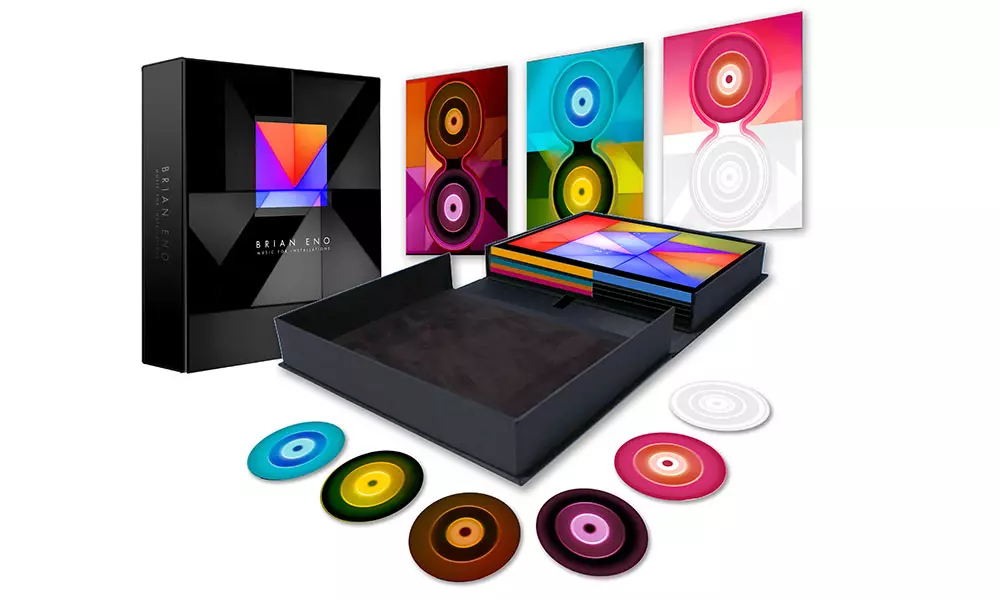 Novi Brian Eno Box Set, glasba za instalacije, komplet za izdajo