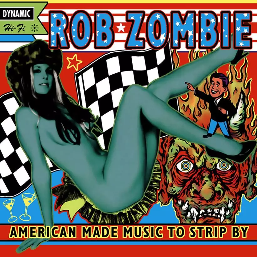 रोब ज़ोंबी अमेरिकन मेड म्यूजिक टू स्ट्रिप एल्बम कवर वेब ऑप्टिमाइज्ड