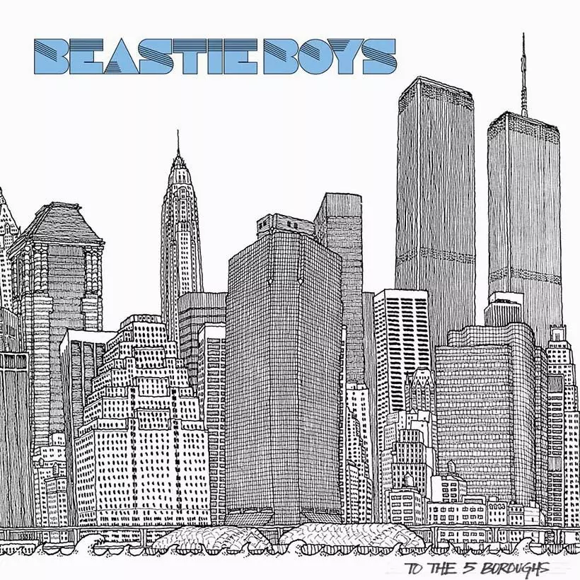 Beastie Boys To The 5 Boroughs albumhoes