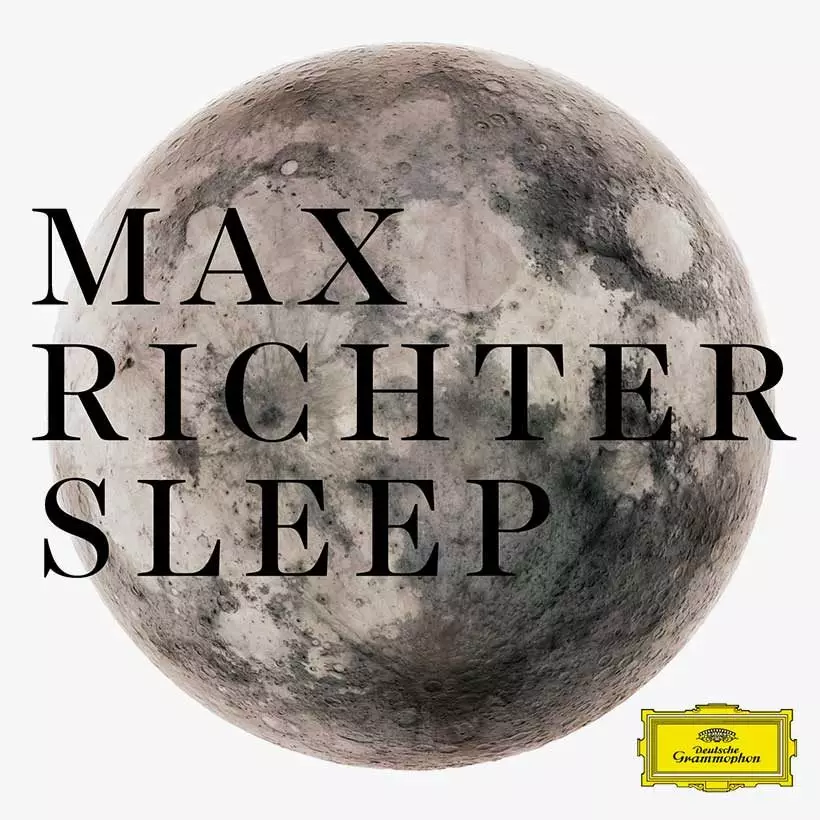 Luminosità della copertina dell'album Max Richter Sleep