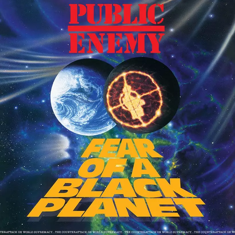 公敵對黑色星球的恐懼專輯封面