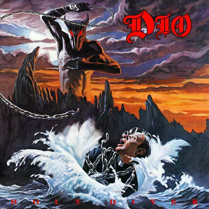Portada de l'àlbum Dio Holy Diver