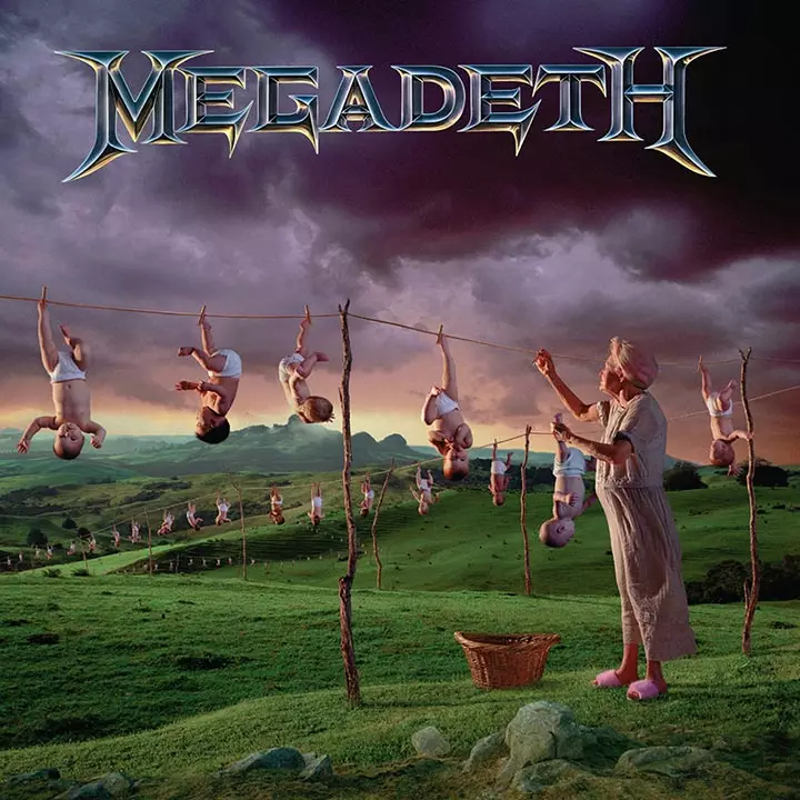 Megadeth Youthanasia альбомының мұқабасы