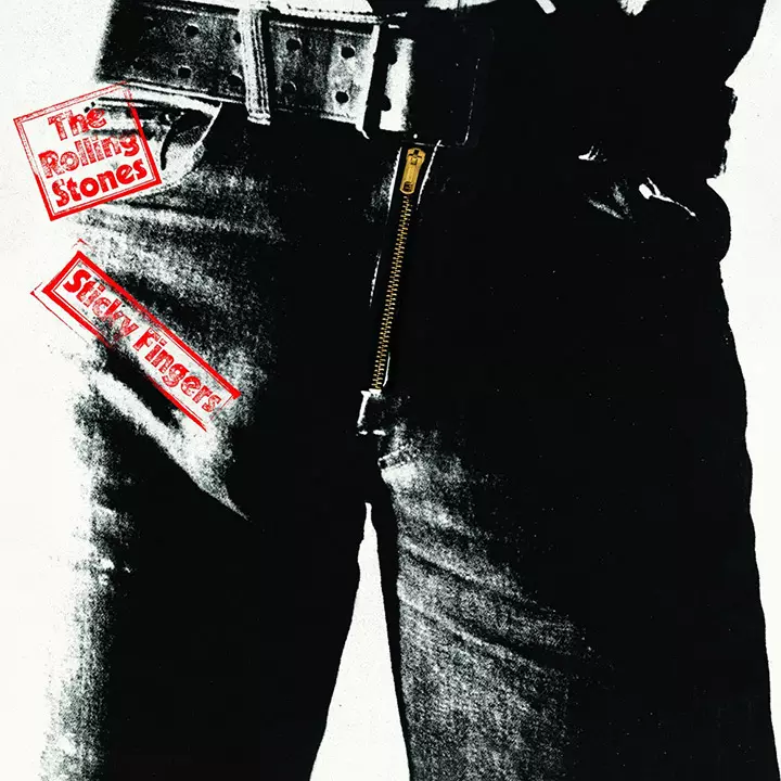 The Rolling Stones Sticky Fingers альбомының мұқабасы