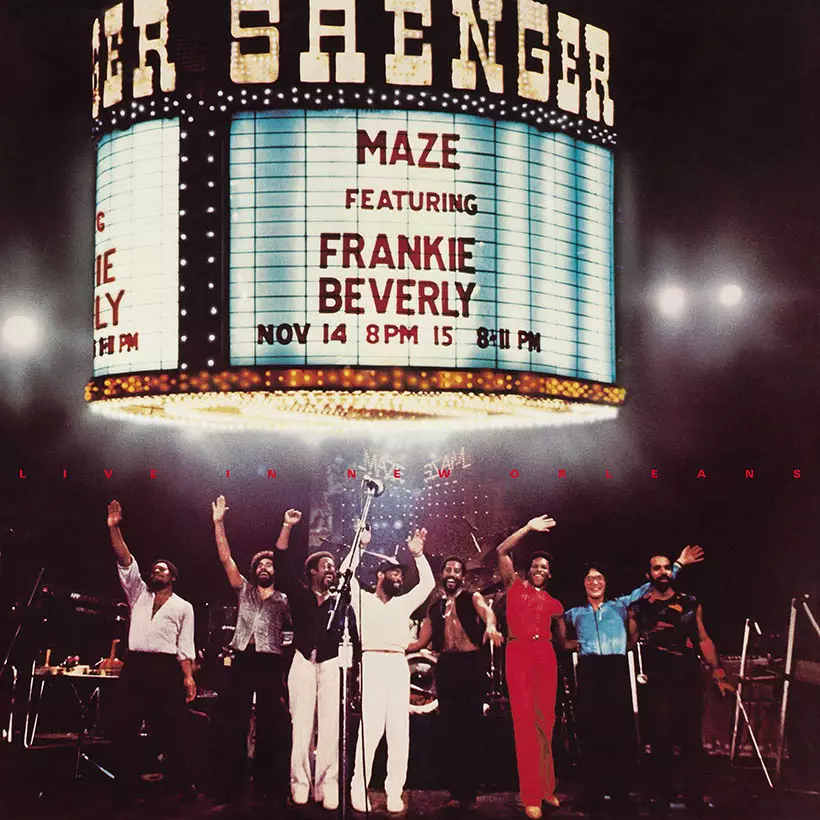 'Live In New Orleans': Maze feat. Album na Landmark Live Album na Frankie Beverly