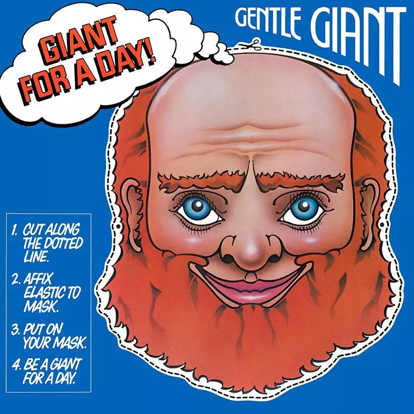 Web muka depan Album Gentle Giant Giant For A Day dioptimumkan 820